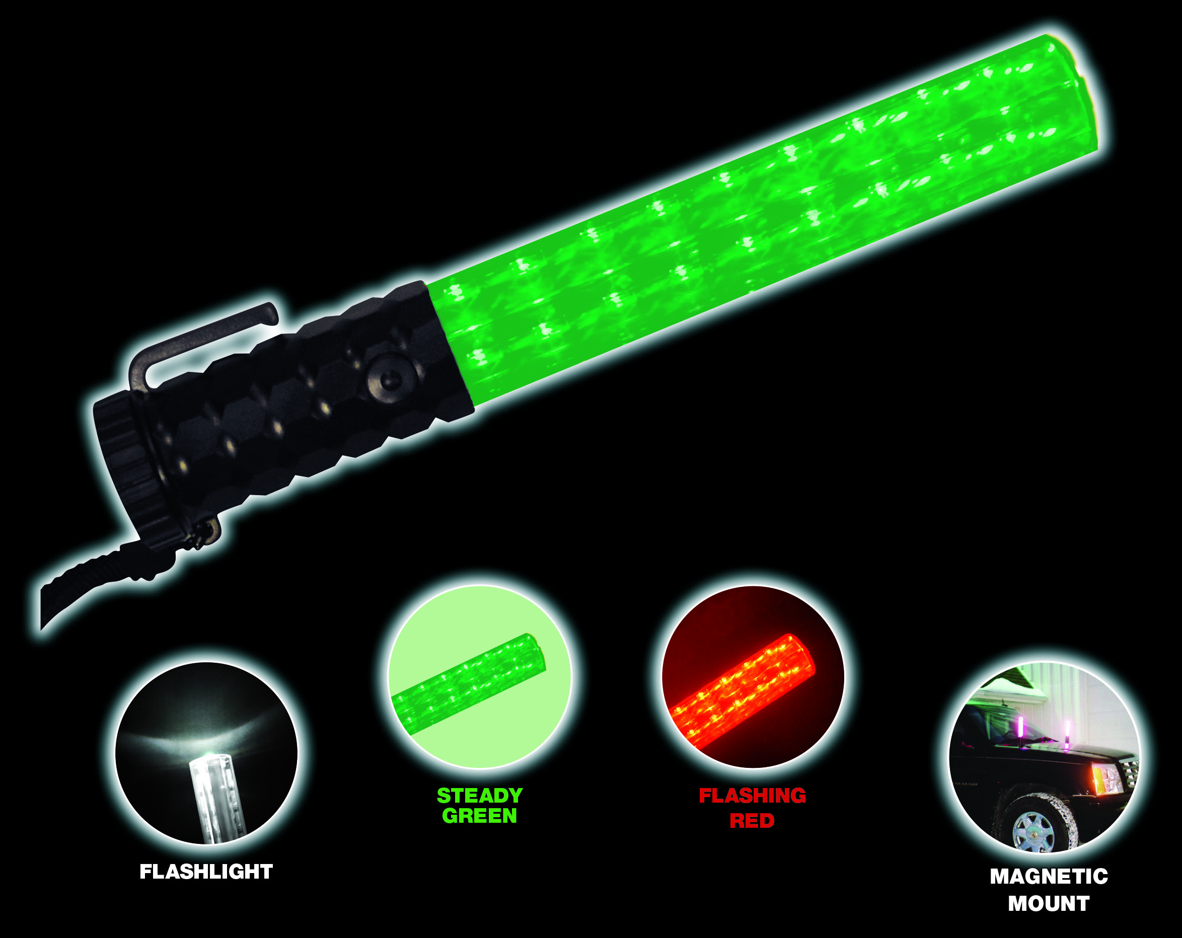 EMI | Flashback Traffic Controller Light Baton | Dinges Fire Company